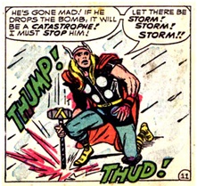 Thump (verb; noun; sound effect) | getgo｜大人のための英会話教室｜西船橋・荻窪・津田沼